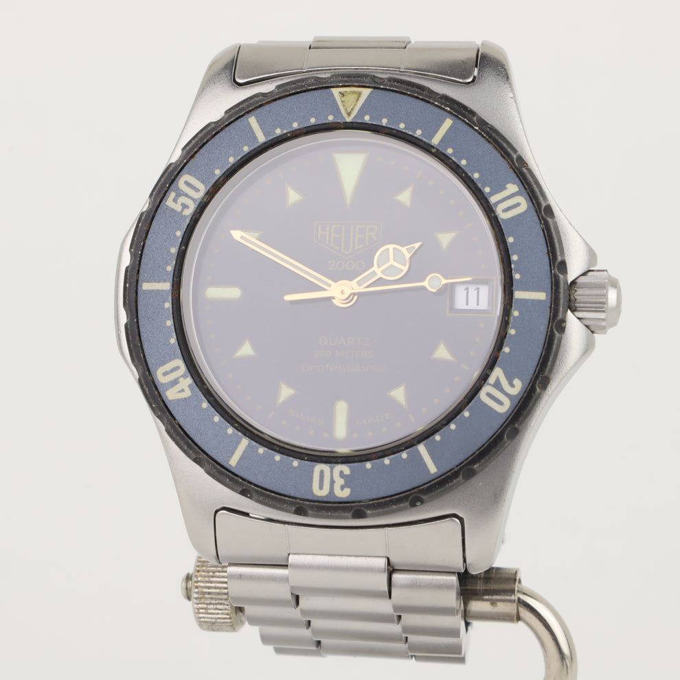 Heuer 2000 972.606 'Moondust' (Pre TAG Heuer) | Papers | 1985 – B&O Watches