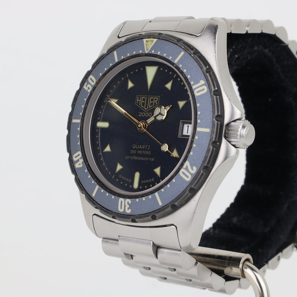 Heuer 2000 972.606 'Moondust' (Pre TAG Heuer) | Papers | 1985 – B&O Watches