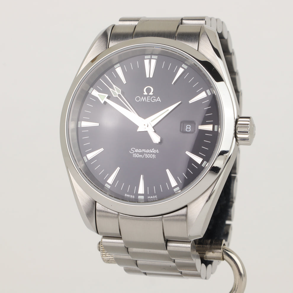 Omega Seamaster Aqua Terra 150M 2517.50 | Box & Papers | 2002 – B&O Watches