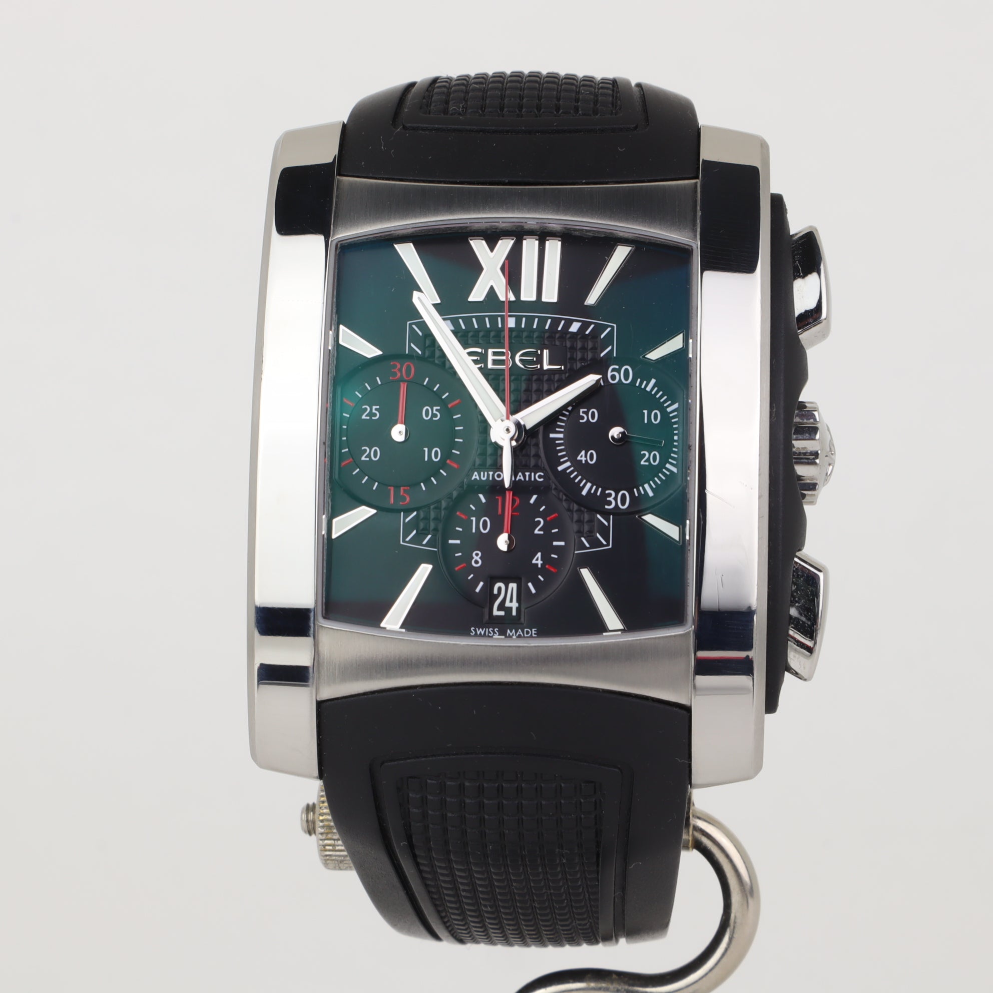 Ebel Brasilia Chronograph Automatic Black 9126M52 | Box & Papers | 201 ...