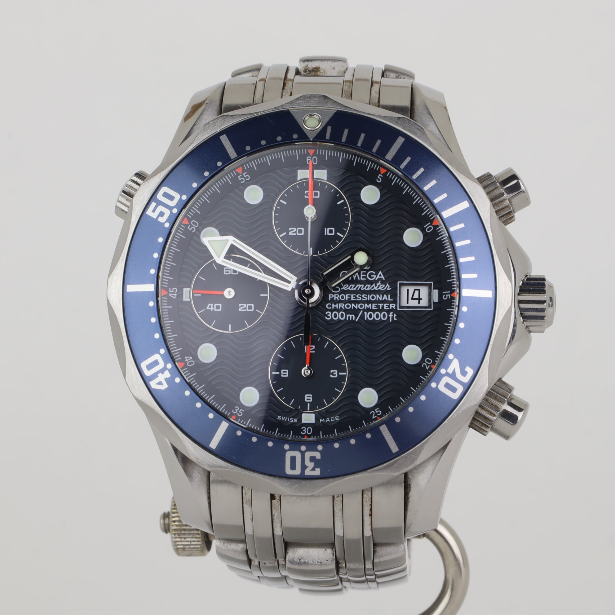 Omega Seamaster 300M Chronograph 2599.80 | Box & Papers | 2004 – B&O ...
